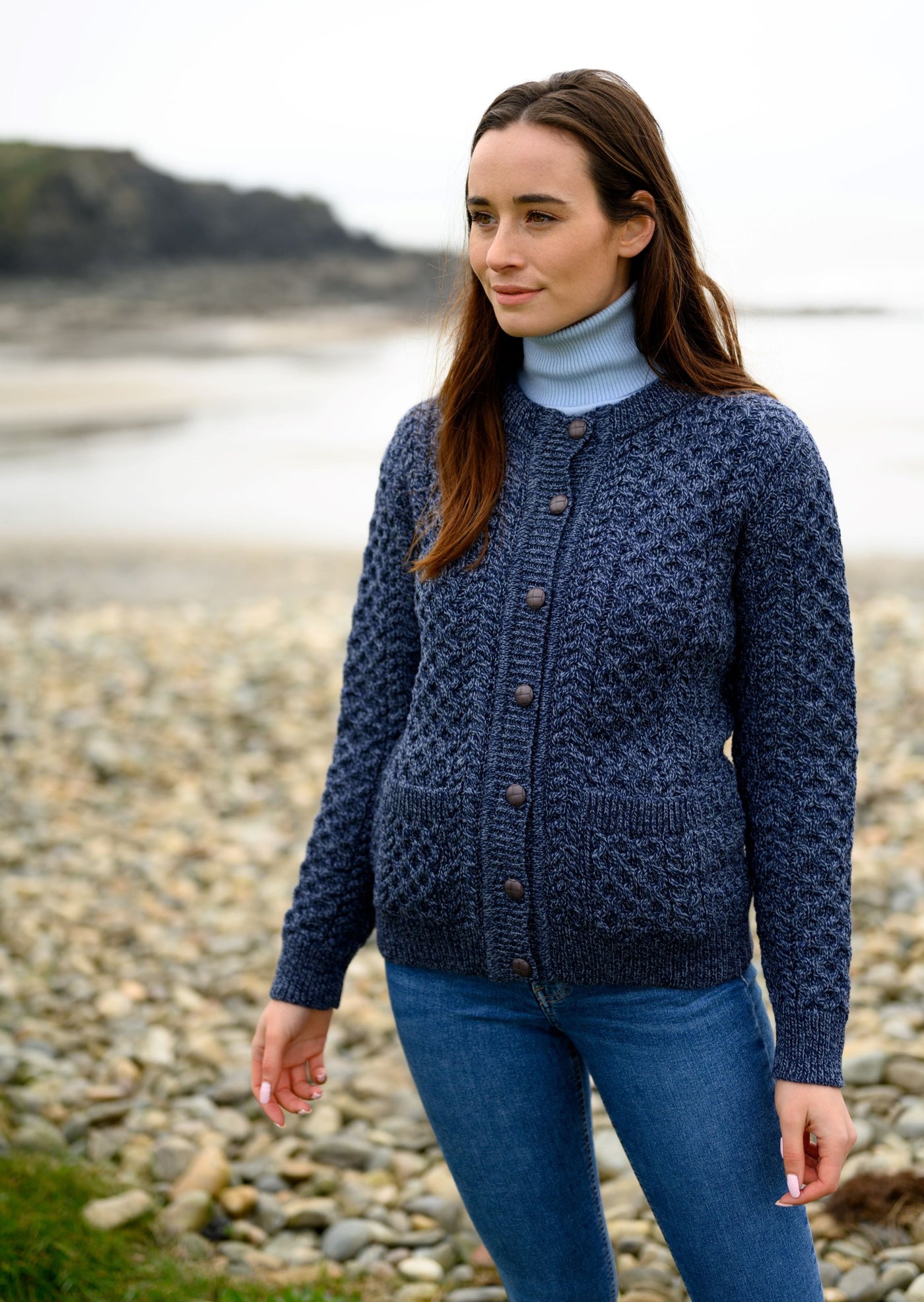 Women's Aran Cardigans | The Perfect Irish Gift | Made in Ireland