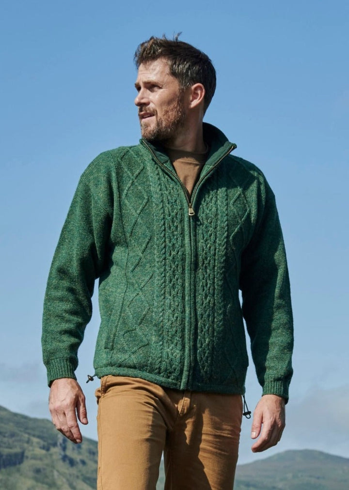 Mens Aran Sweaters | Made in Ireland | 100% Merino Wool