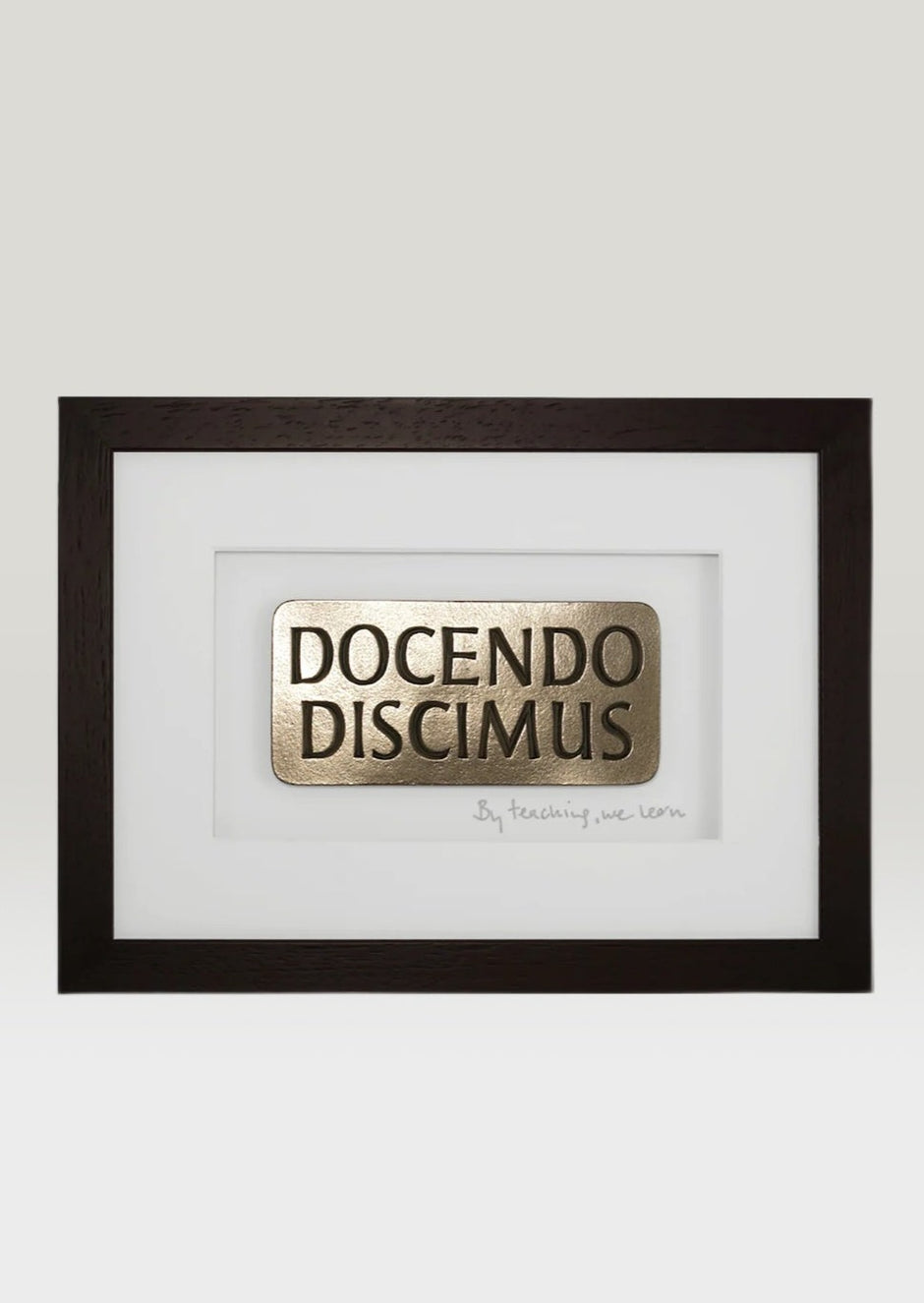 Wild Goose Studio Docendo Discimus by Teaching We Are Learning