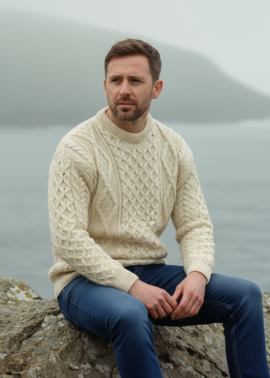 Authentic Irish Aran Jumpers - Made in Ireland | Skellig Gift Store