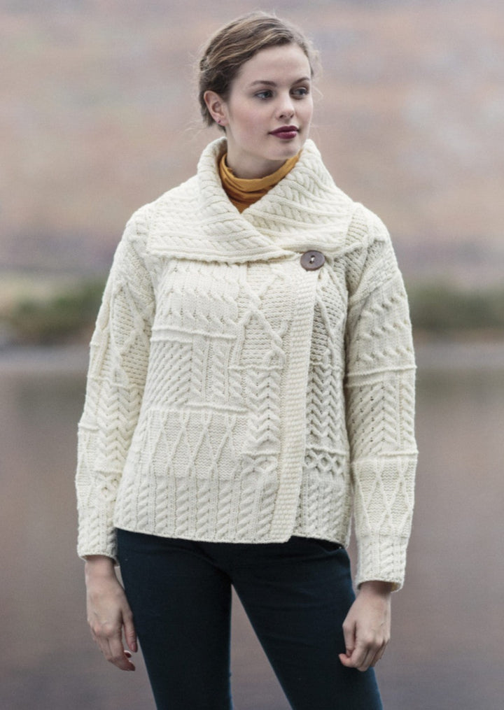 Women's Aran Cardigans | The Perfect Irish Gift | Made in Ireland