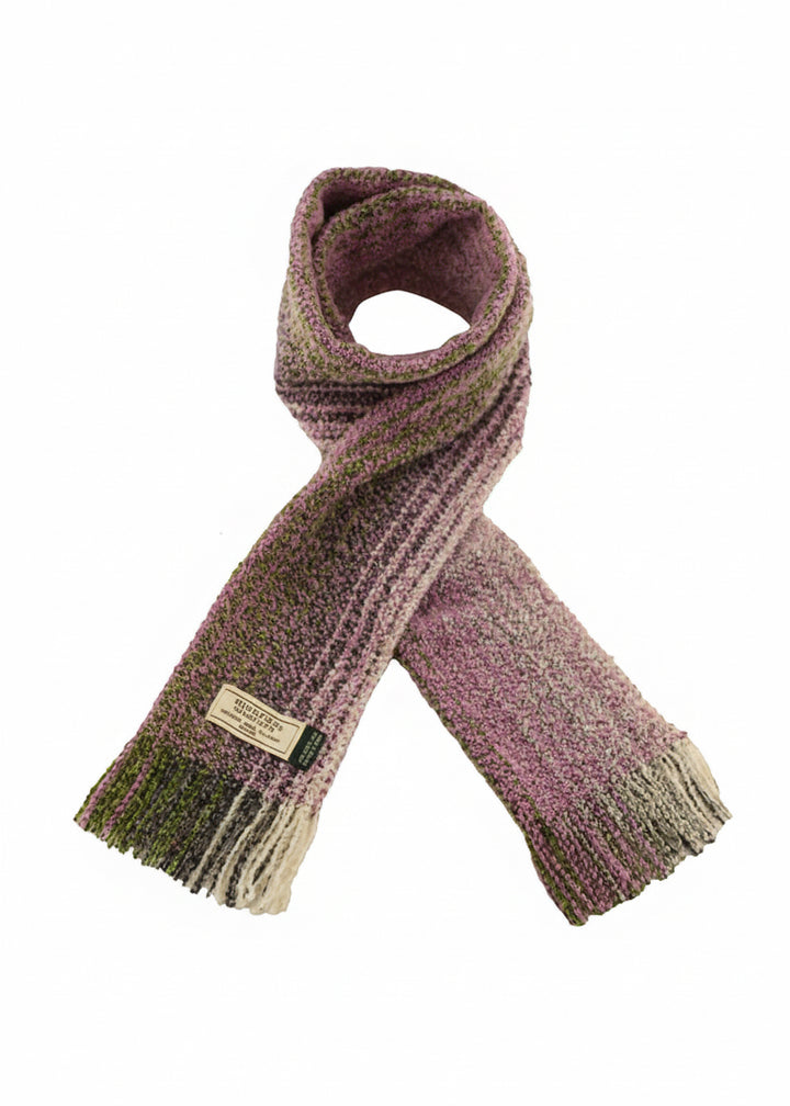 Mucros Skellig Blue Scarf - Irish Made Merino Wool & Cashmere | Skellig ...