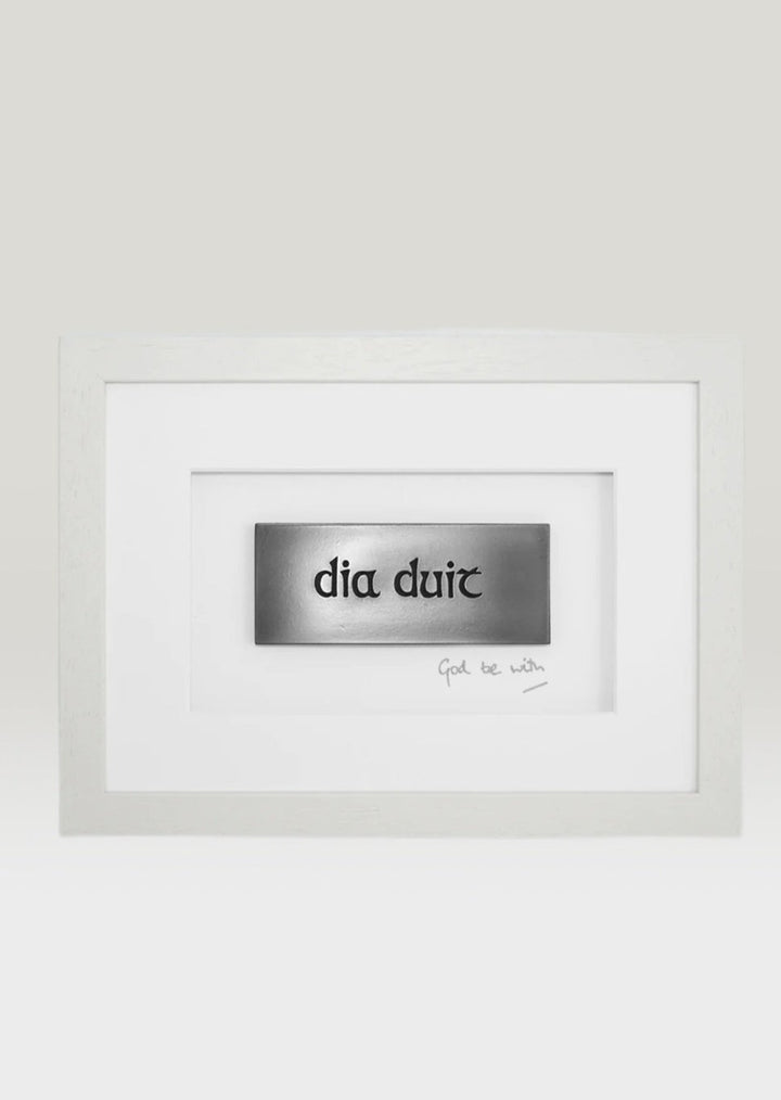 Wild Goose Dia Duit Wall Plaque Meaning God be With You