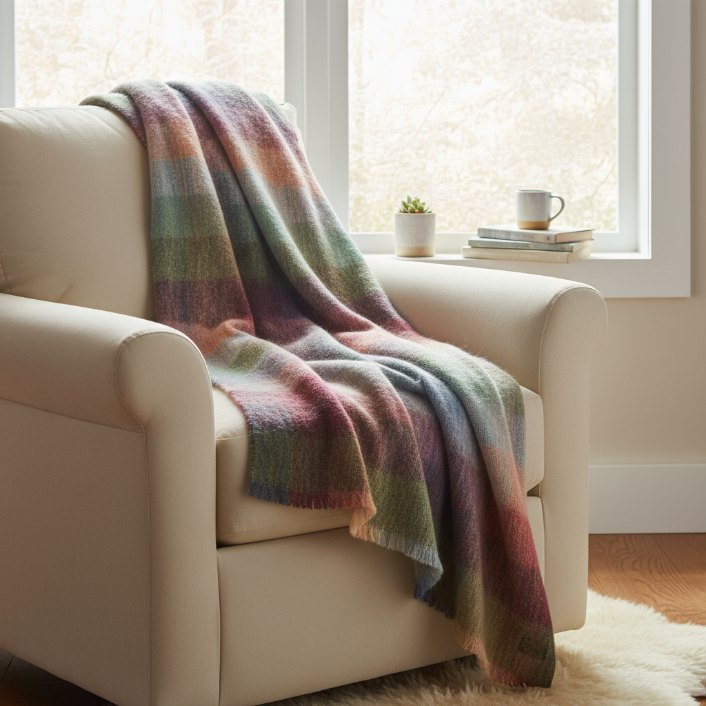 John Hanly Mohair Throw *BEST SELLER* – Skellig Gift Store