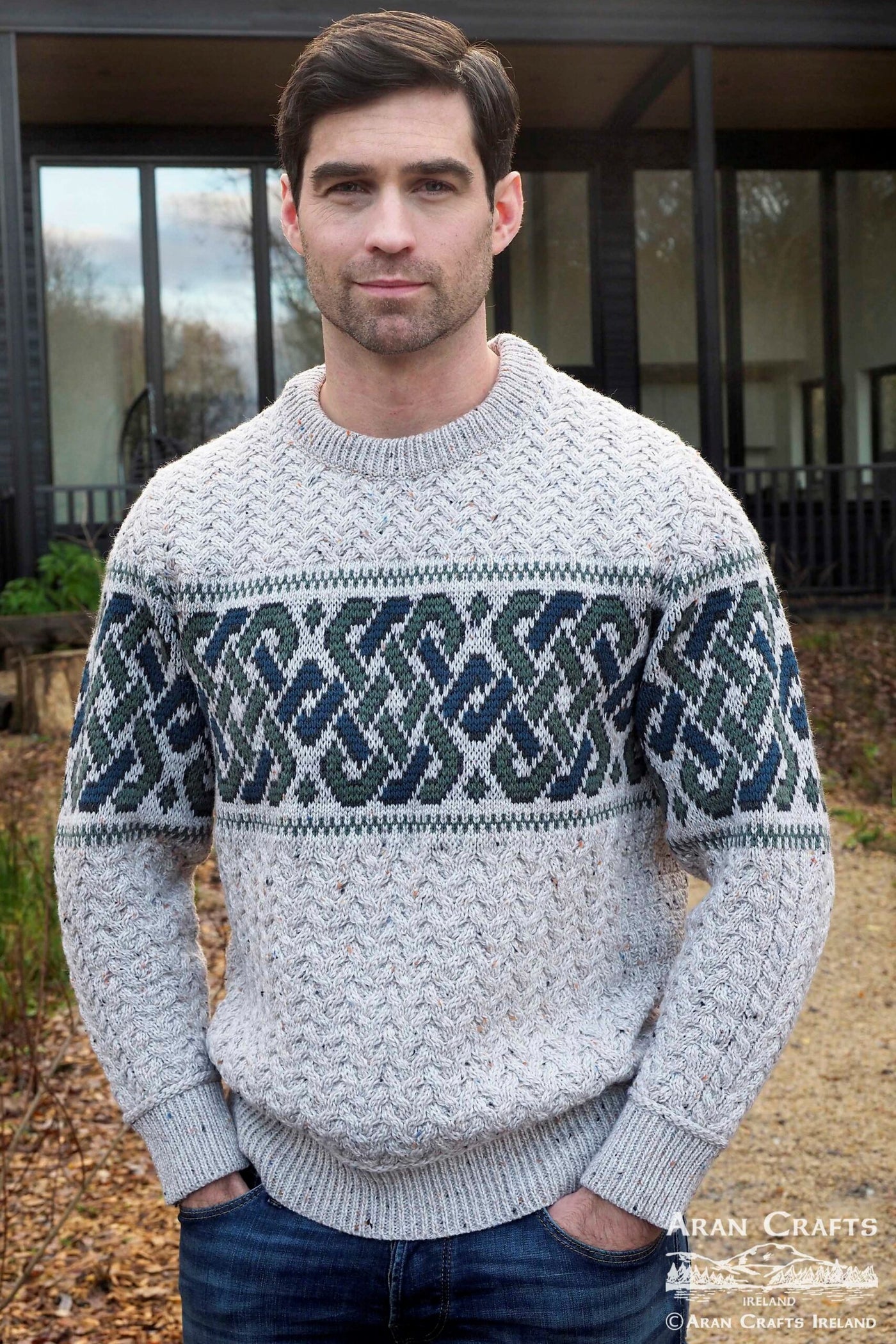 Mens Aran Sweaters | Made in Ireland | 100% Merino Wool