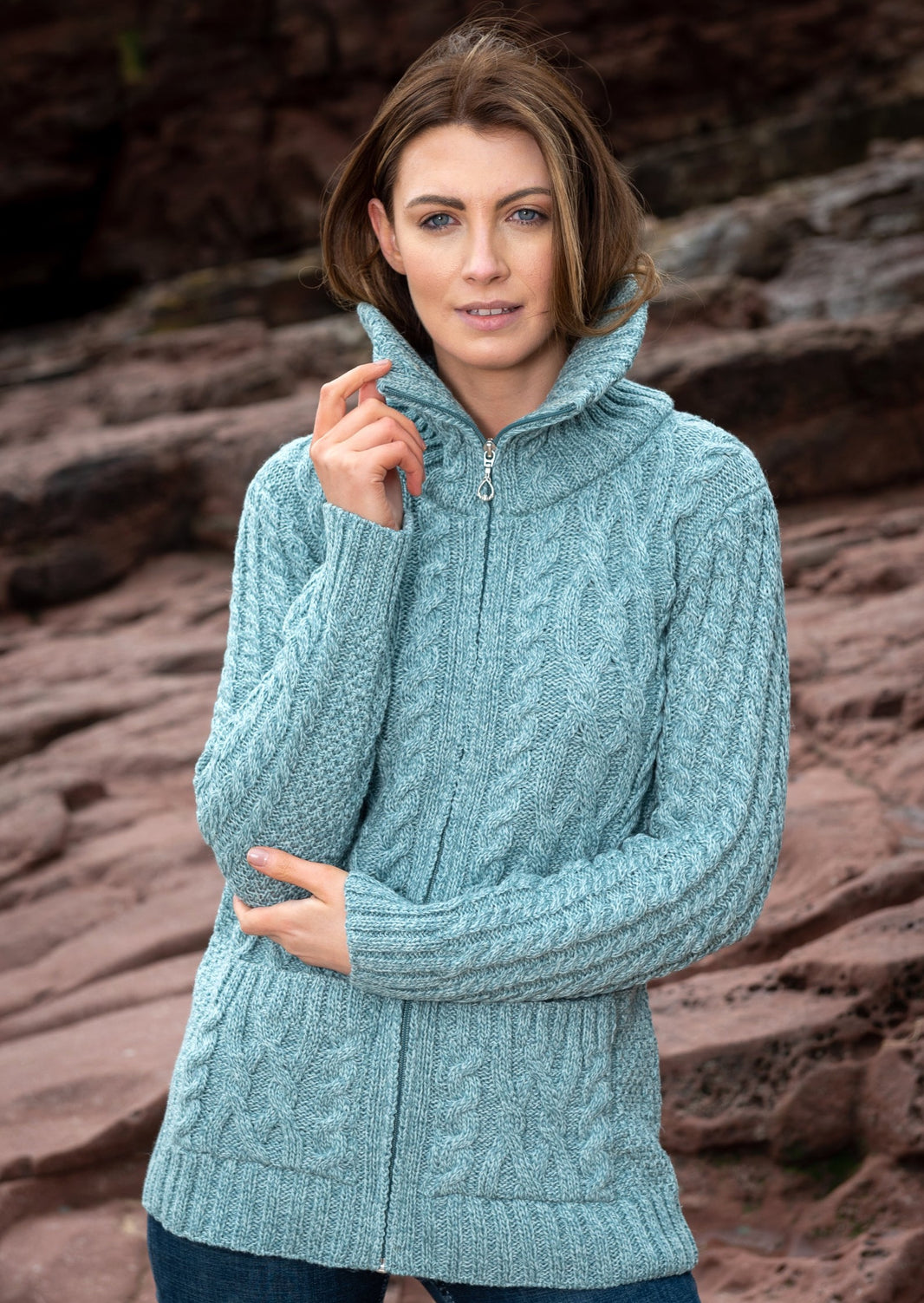 Women's Aran Cardigans | The Perfect Irish Gift | Made in Ireland