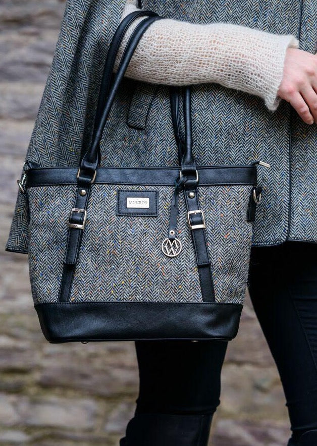 Irish Tweed & Leather Bags For Women | Skellig Gift Store